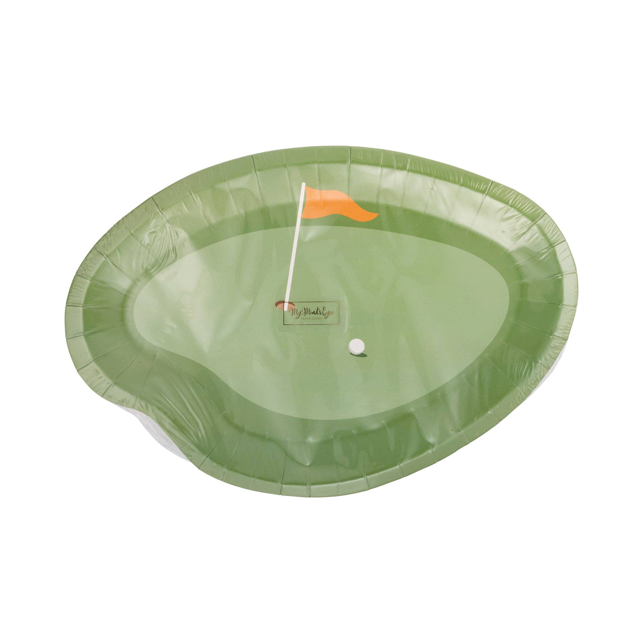Putting Green Paper Plate – B.CANDY